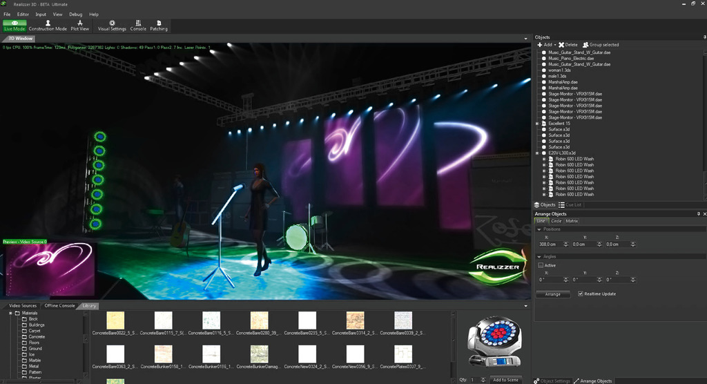 Monacor Schweiz AG - Software für DMX-Lichtshow-Steuerung: